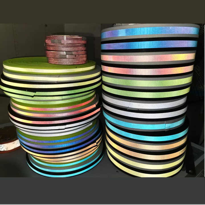 4cm Reflective Elastic Webbing - Perfect for Rave Parties
