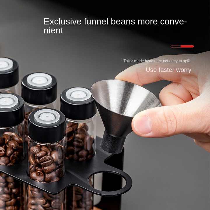 Modern Eco-Friendly Portable Sub-Bottling Fragrance Bottle Coffee Bean ...