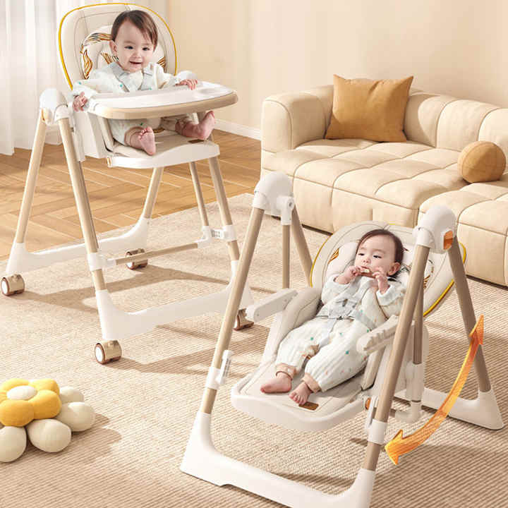 Multifunctional Baby Dinning Chair - Portable & Foldable