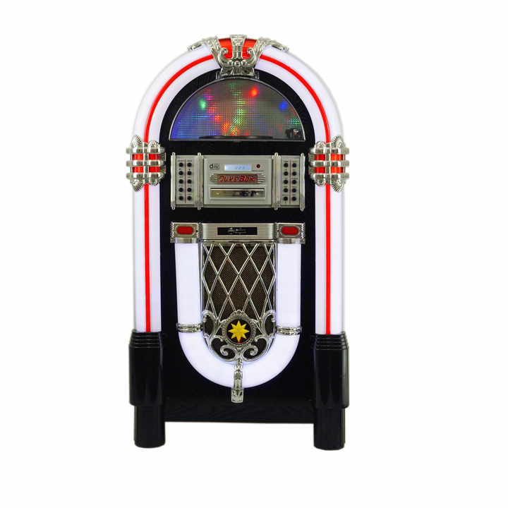 JSY01-02PH Vintage Jukebox - Full-Size with Vinyl Player