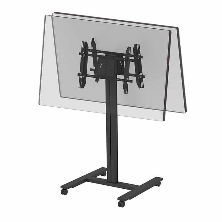 Landscape & Portrait Public TV Floor Stand Floorbase for 30-60" Inch ...
