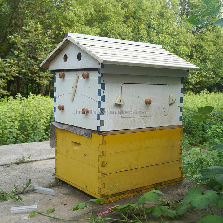 Automatic Flowing Hive - 2 Beehive Super Brood Boxes, Wax Coated ...