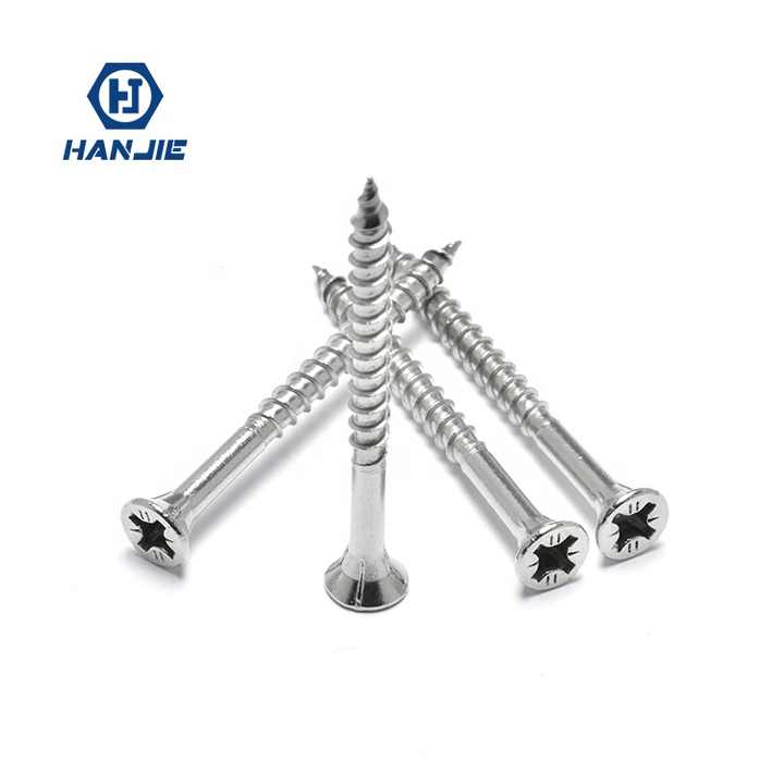 Countersunk Flat Head Deck Self Tapping Stainless Steel Hex Head Torx Wood Screws for Wood ...