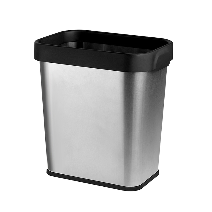 HANYU Large 60L Touch-Free Open Top Waste Bin Induction for Home Office ...