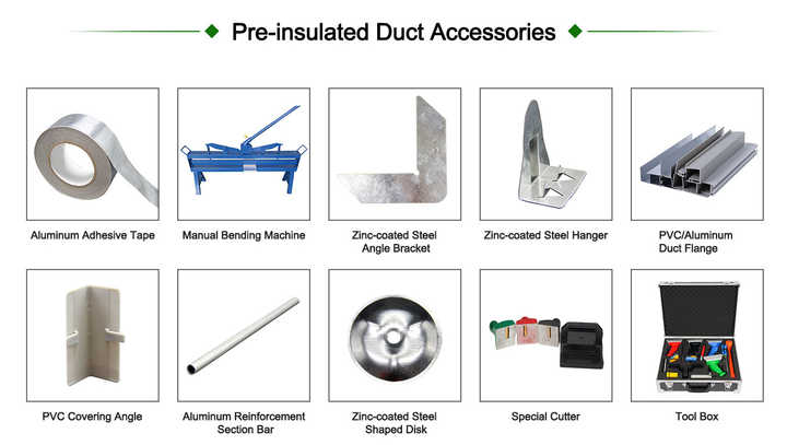 Free Sample 10-40mm P3 Duct Replacement 50-55 Density PU PIR Foam Pre ...