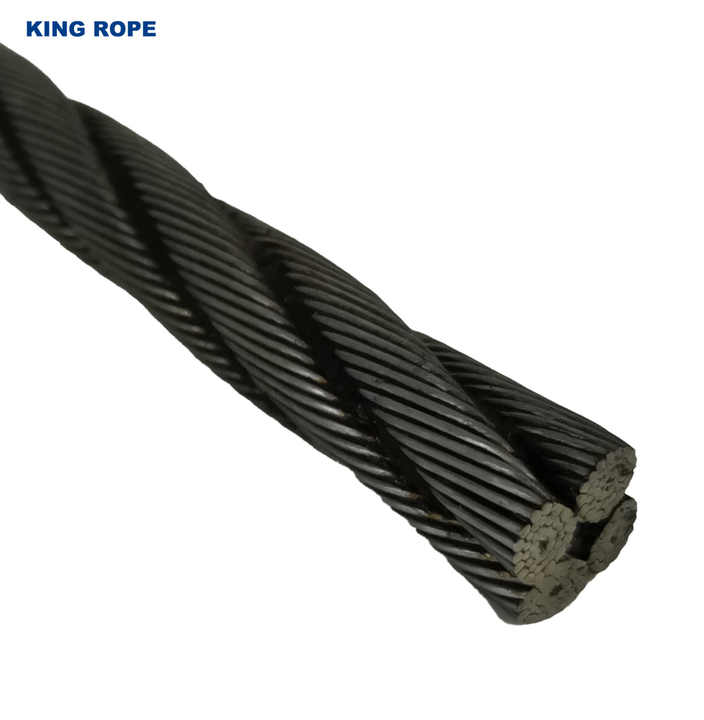 High Quality Manufacturer No-rotating Steel Wire Rope 4Vx39S+5FC 4V+48S ...