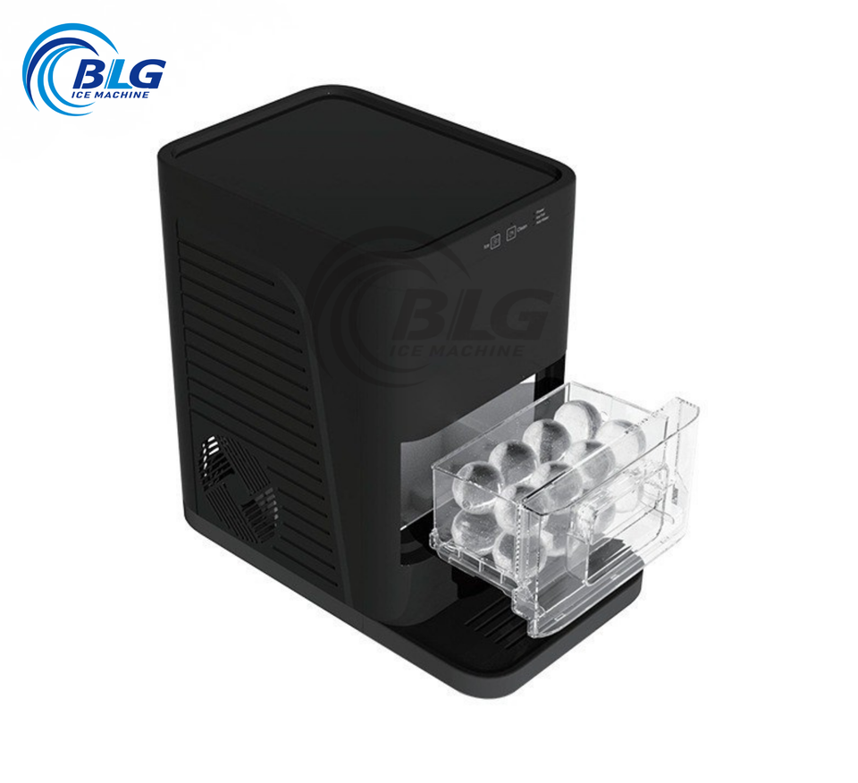 BLG Mini Desktop Ice Ball Machine Sphere Ice Bll Maker Home Use Hielo ...