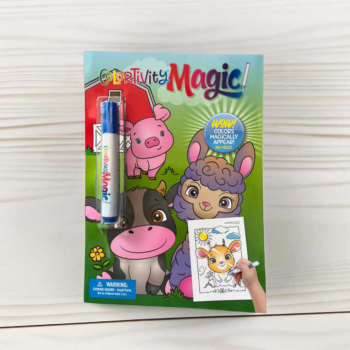 Exclusive Children's Water-Color Invisible Ink Doodle Book Novelty ...