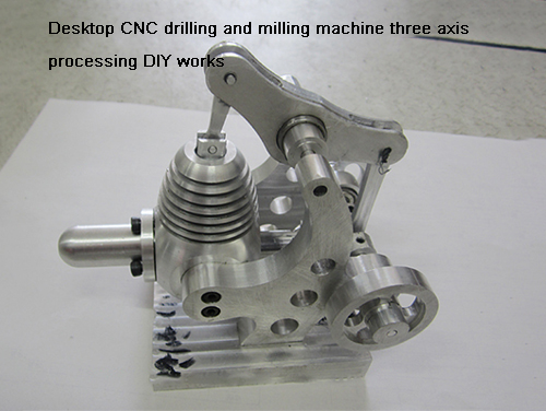 XK300 Small CNC Milling Machine Multi-function CNC drilling and milling ...