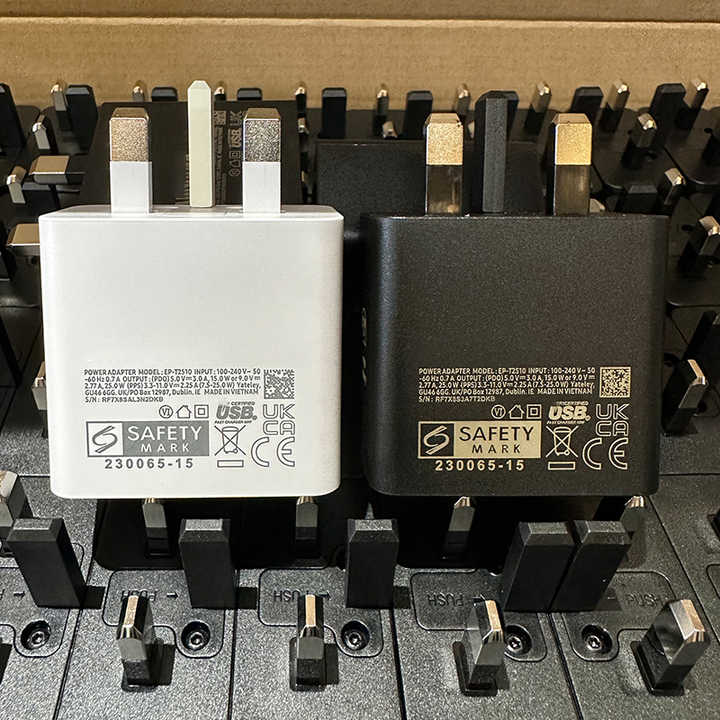 25W Power Adapter for Samsung S23 - Fast Charging Solution