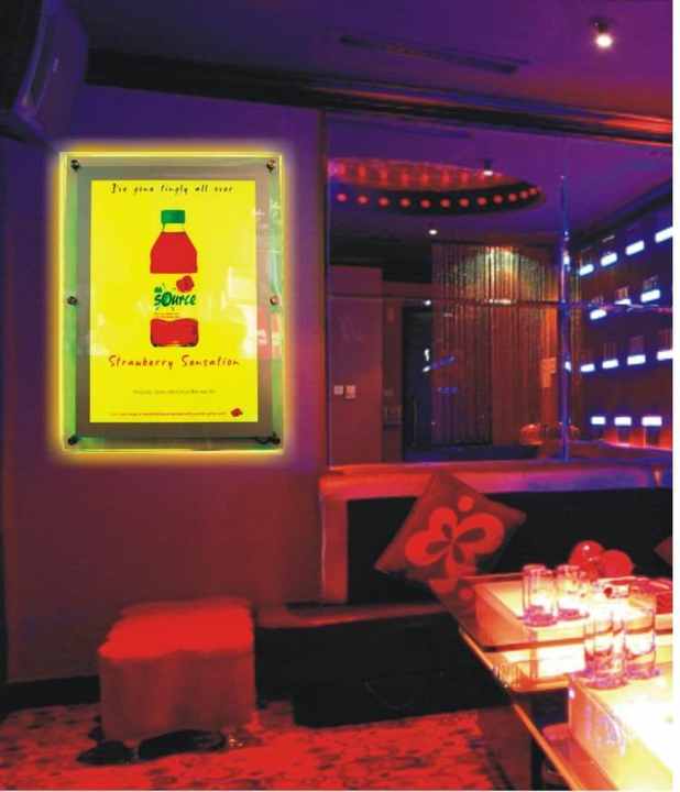 Crystal Led Light Box / Photo Frame - Energy Efficient