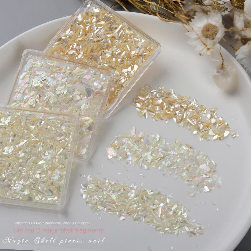 Iridescent Shell Crushed Pieces Ultra Thin Natural Abalone Sea ...