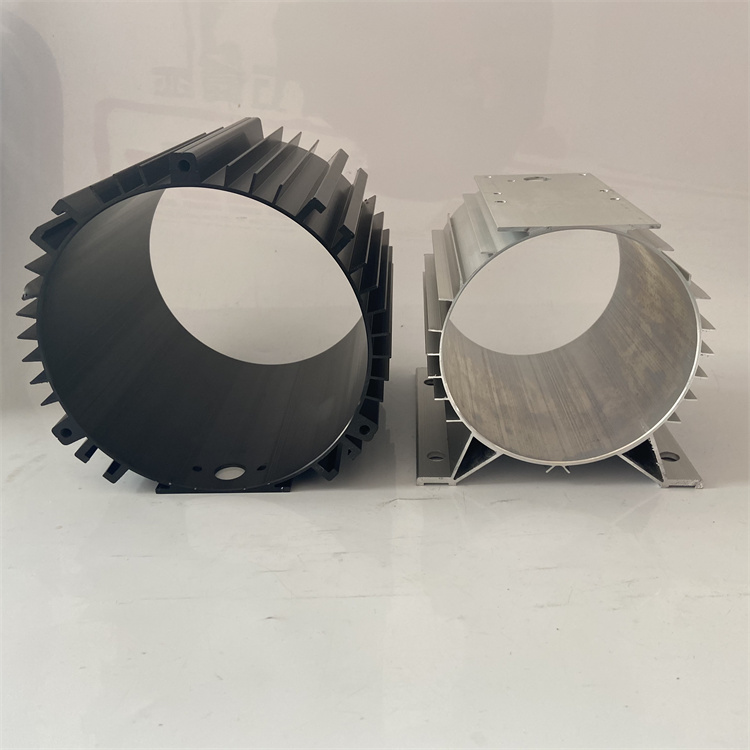 China Customized Anodized Aluminum Extruded Circular Aluminum Alloy ...