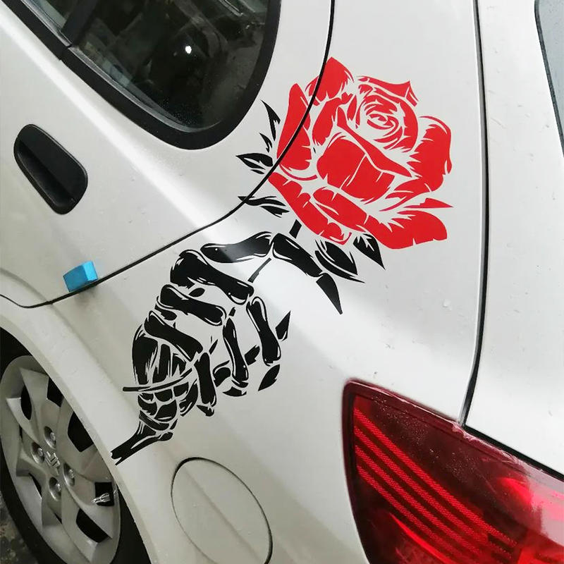 UV Resistant Vinyl Custom Cut Logo Transfer Film Shop Glass Stickers ...