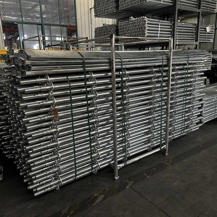 Layher Ringlock Scaffolding System for Sale Metal Andamio Construction All Round Galvanized ...