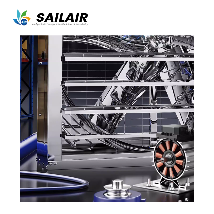 AC Axial Flow Ventilation Fan, Heavy Hammer Wall-Mounted, Steel & Iron ...