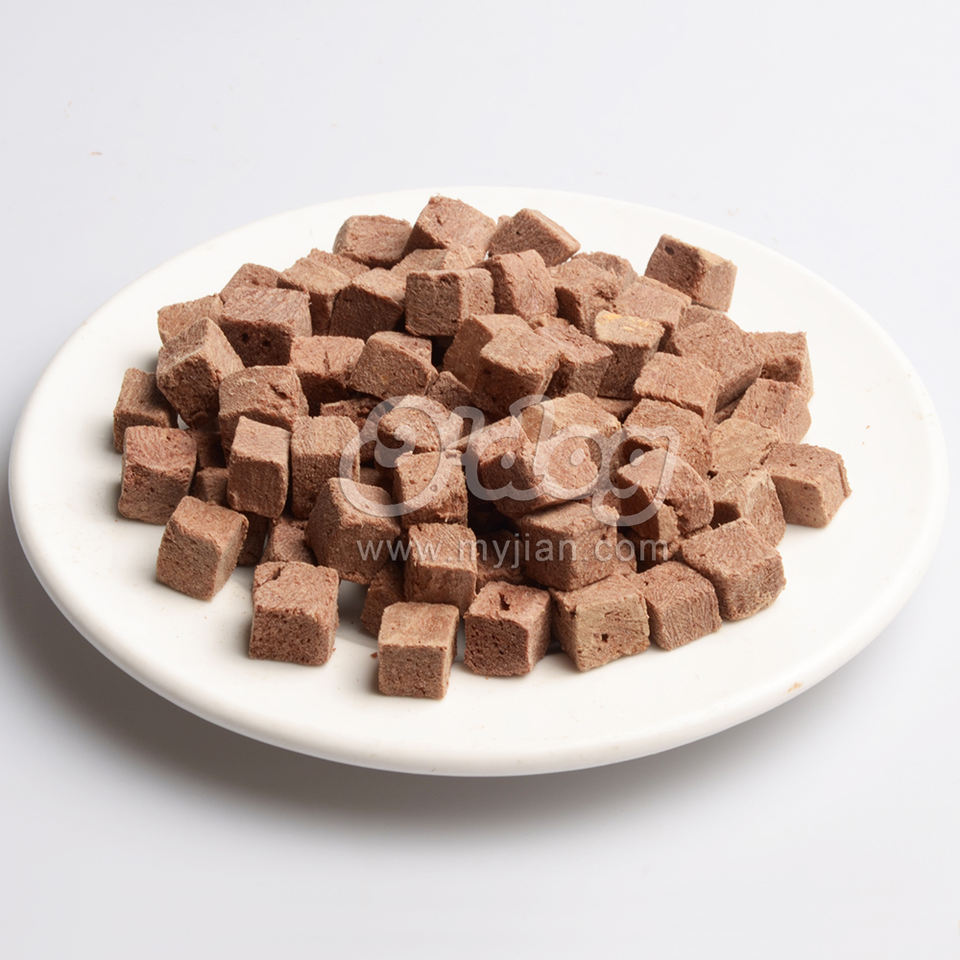 Freeze Dried Beef Liver Cubes - Natural Dog Treats
