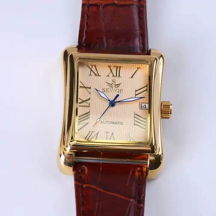 SEWOR Mechanical Watch - Luxury Rectangular Men's Watch