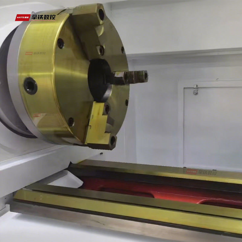 Horizontal Single Spindle CNC Lathe for Processing Automobile and ...