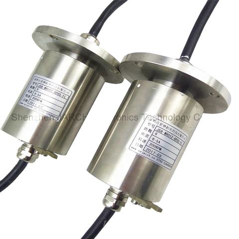 Sealed IP68 Water Proof Connector Underwater Work Slip Ring 300m ...