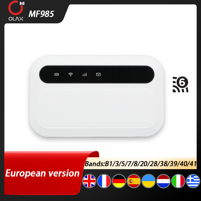 OLAX MF985 High Speed 4G Wifi Router - Portable & Reliable