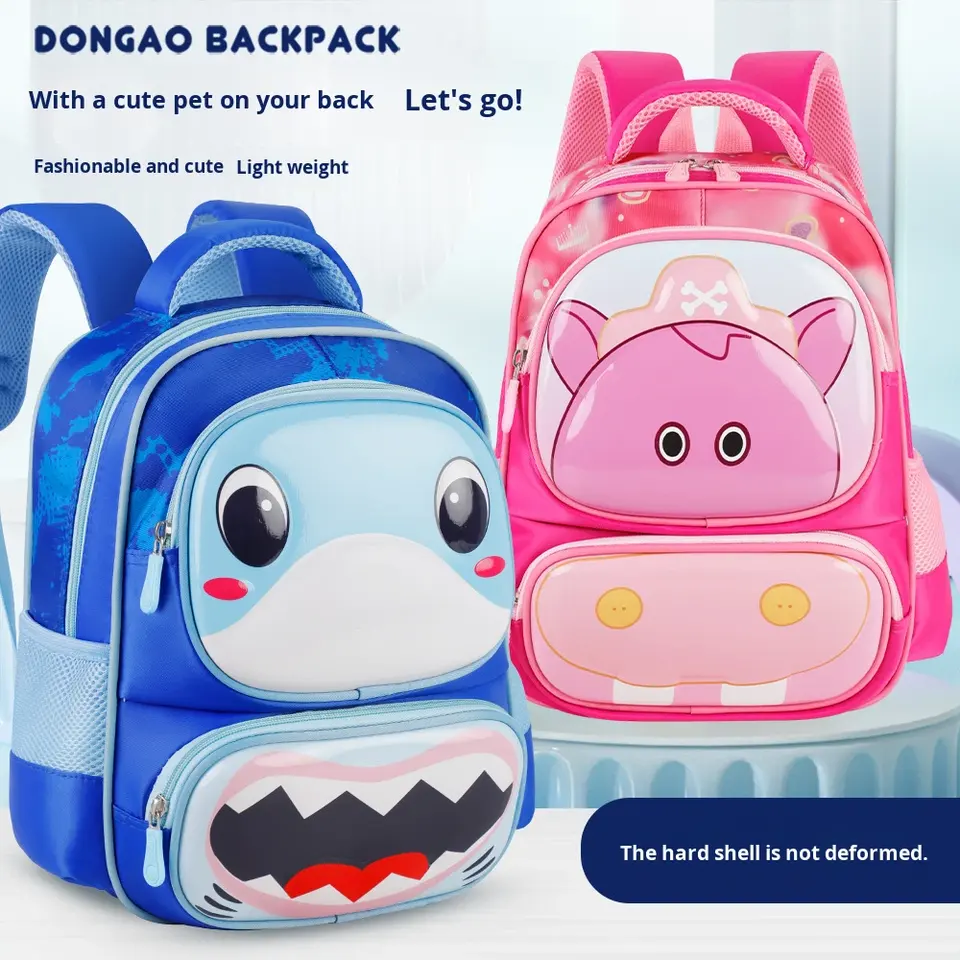 Wholesale Cheap Cartoon Animal 3D Kindergarten Book Bag Cute School ...