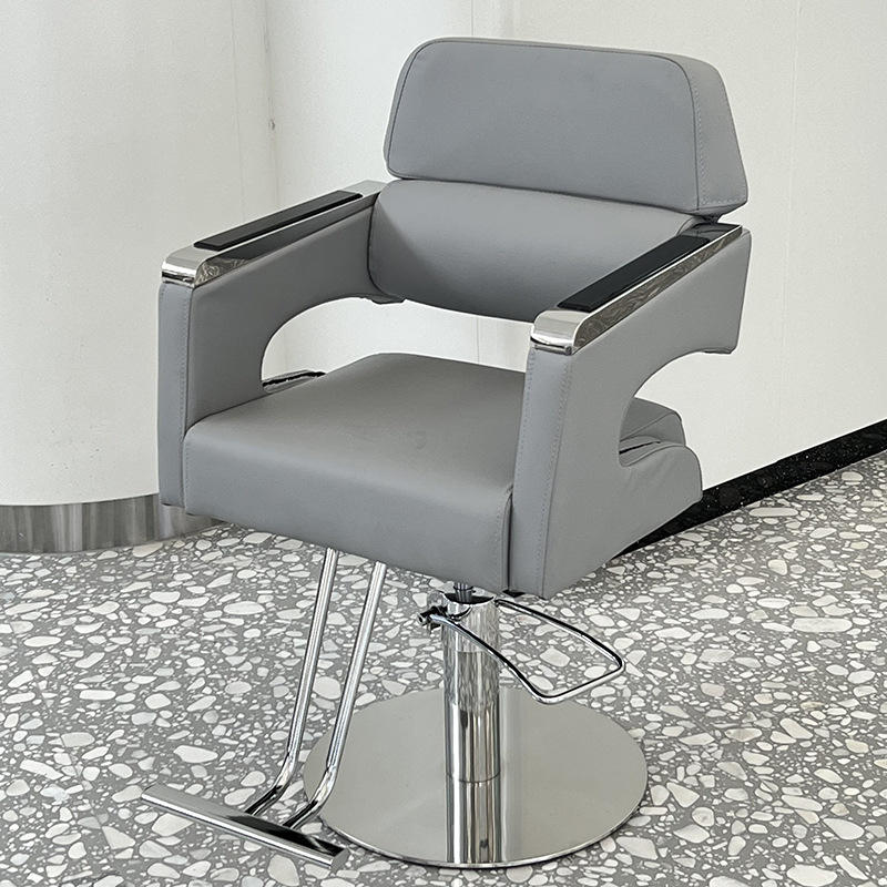 Luxury Modern Hydraulic Salon Chair , Multi-color Styling Chair with ...