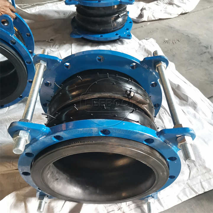 DN125 Single Double Bellows Rubber EPDM Expansion Joint