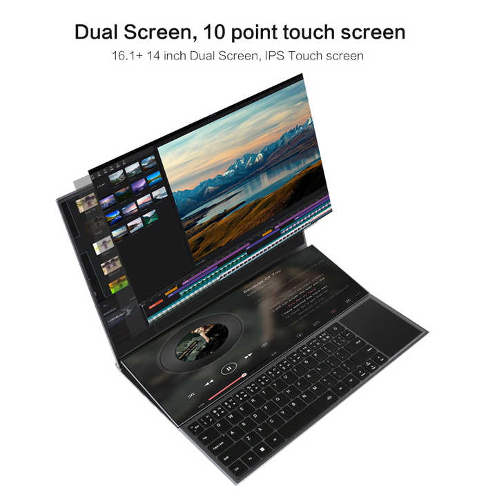 Dual Touch Screen Intel i7 Gaming Laptop - OEM Options Available