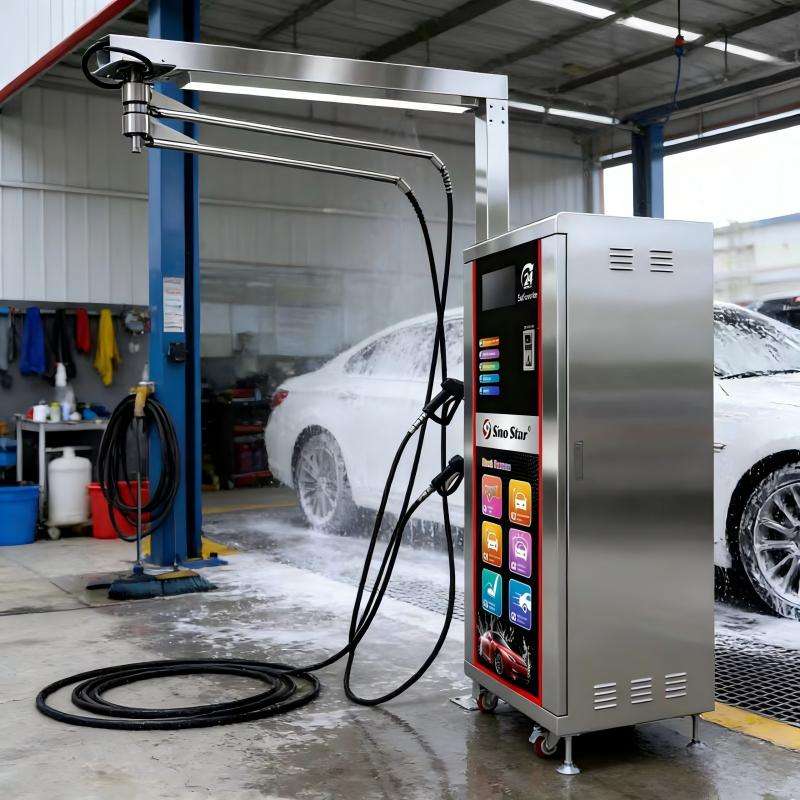 2026 Coin Operated Portable Hot Water Steam Car Engine Wash Machine ...
