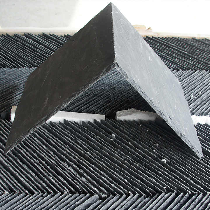 CE Certified Black Natural Slate Roof Tiles | Custom Sizes | ODM