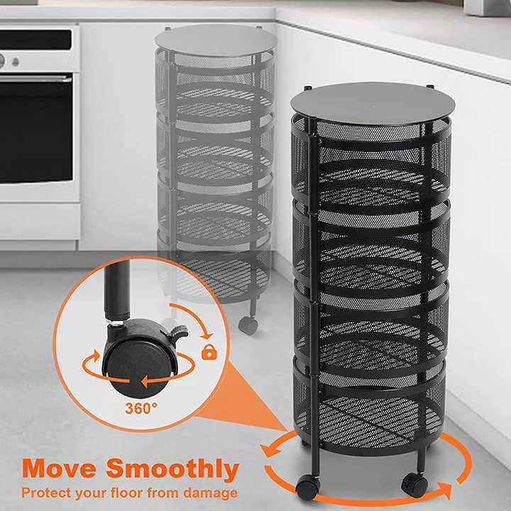 Kitchen Cast Iron Multi-Layer Storage Holders - Organize Efficiently
