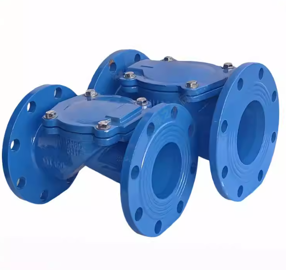 Rubber Flap Check Valve, H44X Swing Type Non-return Valve, Cast Iron ...