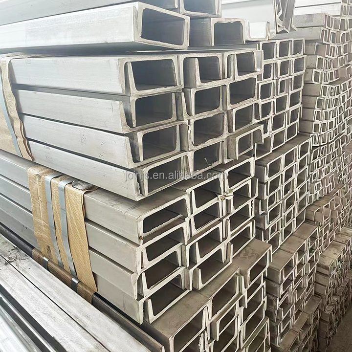 C Shape Steel Profiles Perforated Stainless Steel C-Channel 304 316 321 ...