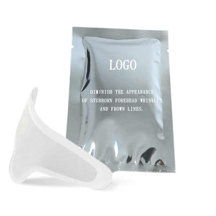 Microneedle Forehead Patch Hyaluronic Collagen Infused Anti-wrinkle ...