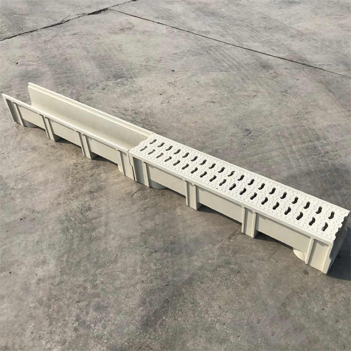 Roadway Drain Flat Channel Rainwater Drainage Gutter U100-100-1000 ...