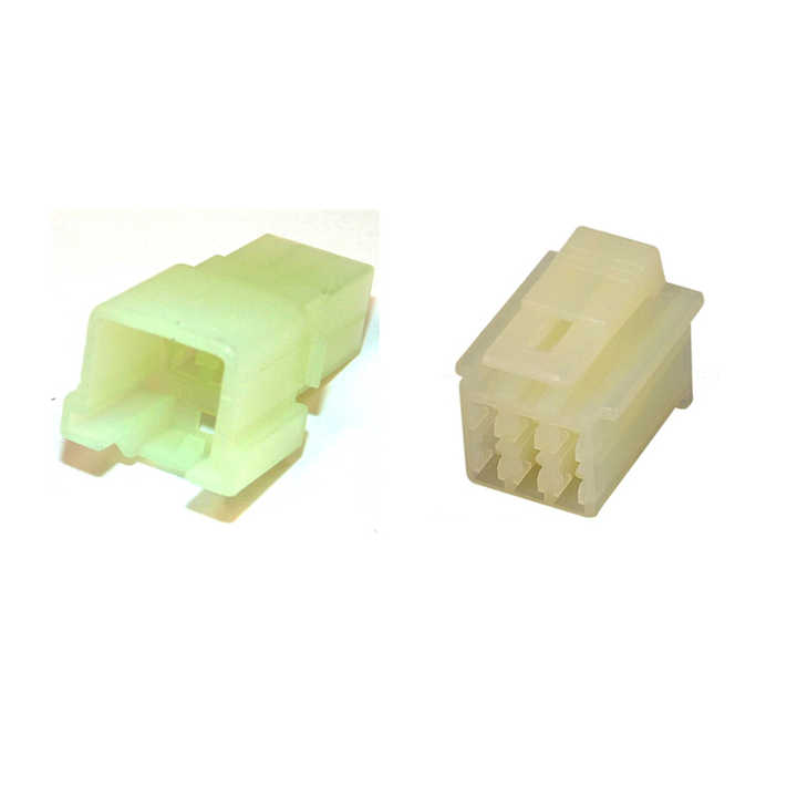 6 Pin Male and Female Electrical Motorcycle Connector - CNCH Custom ...