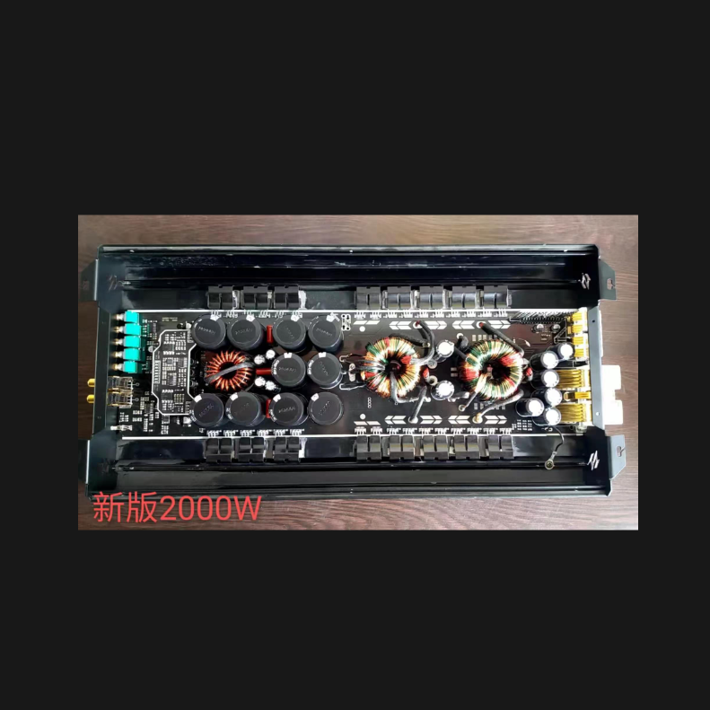 2000W Class D Car Amplifier with 600W RMS Mono Channel