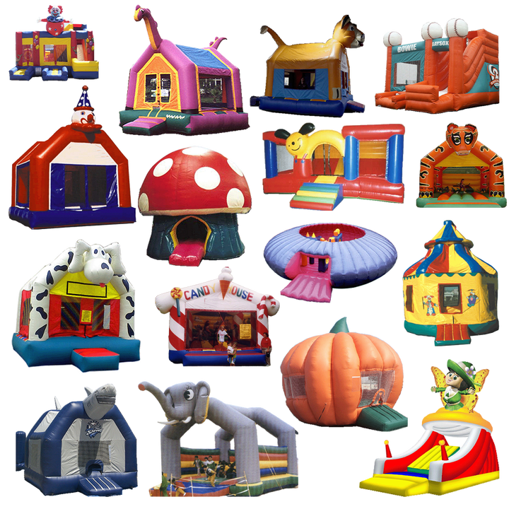 Inflatable Bounce House Combo Water Slide for Kids' Parties