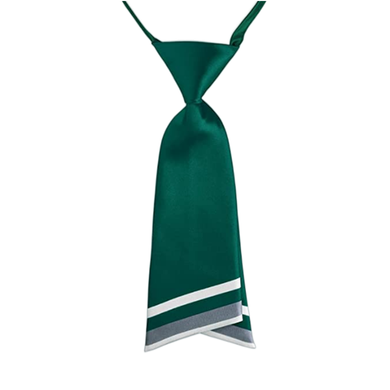 Adjustable Strap Ladies Uniform Shinny Satin Short Ties