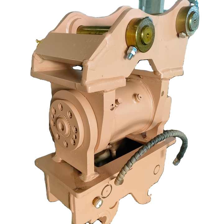 Excavator 180 Degree Tilt and Rotating Hydraulic Quick Hitch for ...
