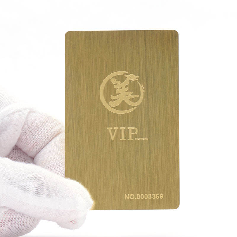 Custom LOGO Personalized Texture VIP Membership Metal Card| Alibaba.com