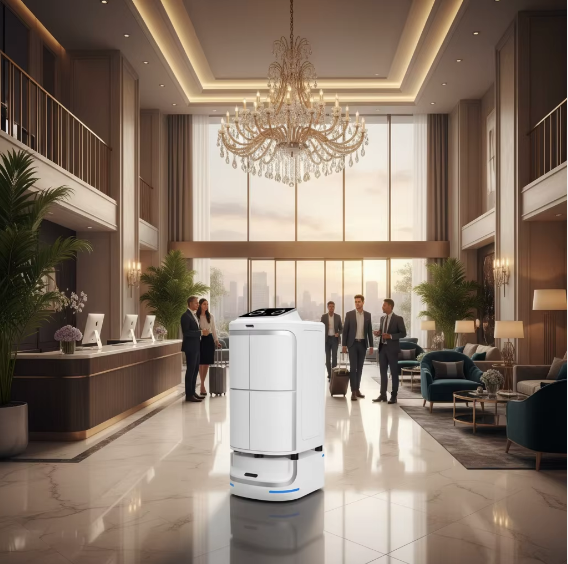 Intelligent Hotel Delivery Robot for Room Service, Autonomous ...