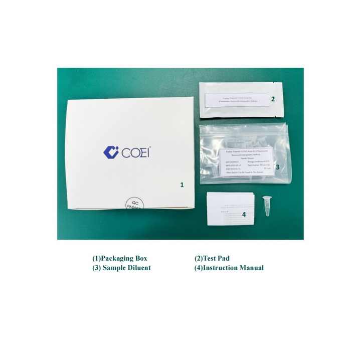 Advanced Cardiac Troponin I Test Kit With Fluorescence ...