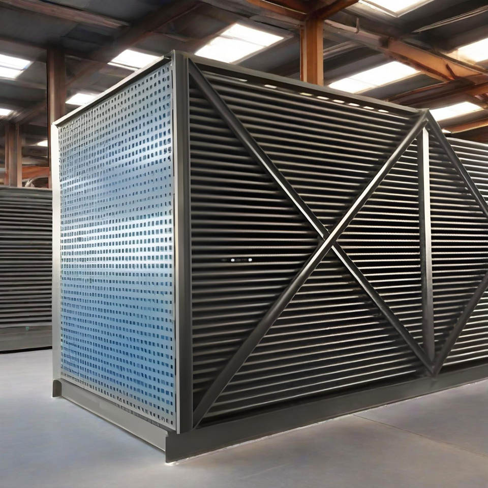 Steam/Gas Heat Recovery Air Preheater Reduce Flue Gas Temperature Waste ...