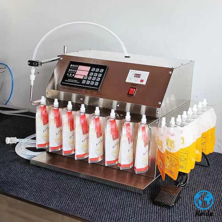 6-12 Full-Automatic Bag Liquid Filling Machine for Drinks