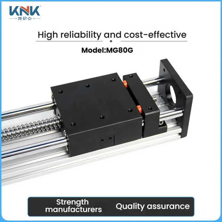 KNK MG80G High Precision Ball Screw Double Axis CNC Sliding Table Linear Guide Module| Alibaba.com