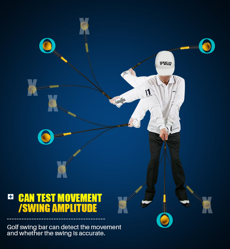 PGM HGB004 Golf Swing Bar Soft Long,beginner training supplies-企业官网