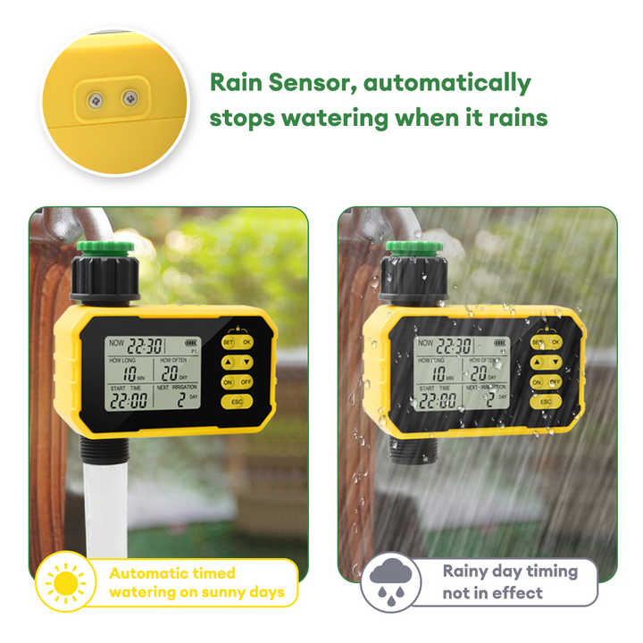 Yieryi Solar Irrigation Timer Efficient Garden Watering