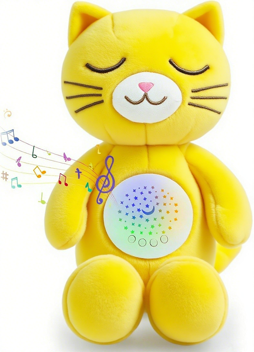 Baby Sound Machine Soothe & Settle Bunny Portable Plush Toy with Music ...